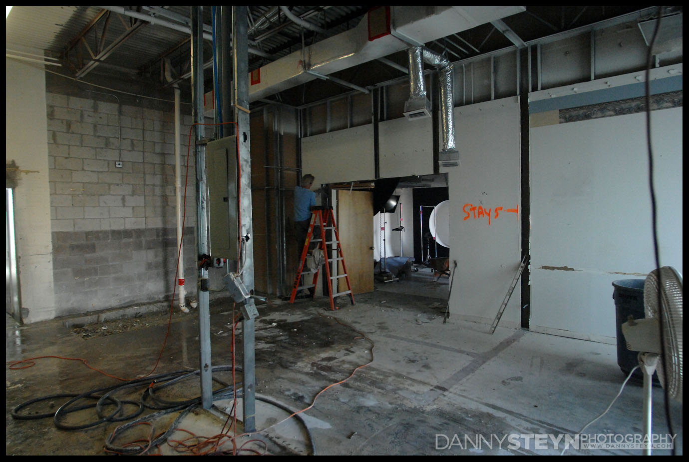 Demolition Phase - New Photography Studio Construction Project - From ...
